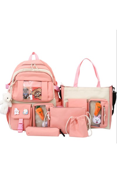 Xinkerui 4'lü Lise Çanta Seti (Yurt Dışından)