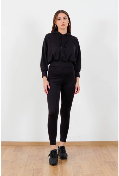 Trisiss Kadın Tayt Takım Siyah 8000