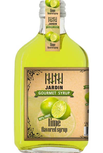 Jardin Misket Limonu Lime Lemon Aromalı Şurup 200 ml Jardin Misket Limonu Lime Lemon Aromalı Şurup 200 ml