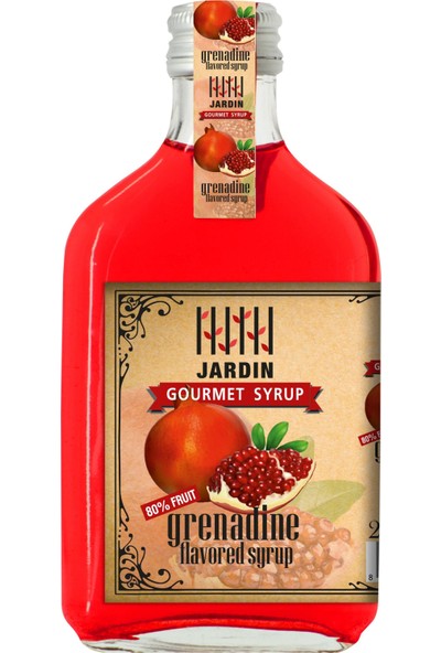 Jardin Nar Aromalı Kokteyl Şurubu 200 ml