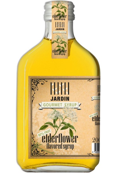 Jardin Mürver Çiçeği Elder Flower Kokteyl Şurup 200 ml