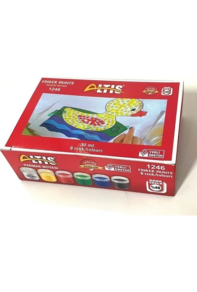 Altıs Parmak Boyası 6 'lı