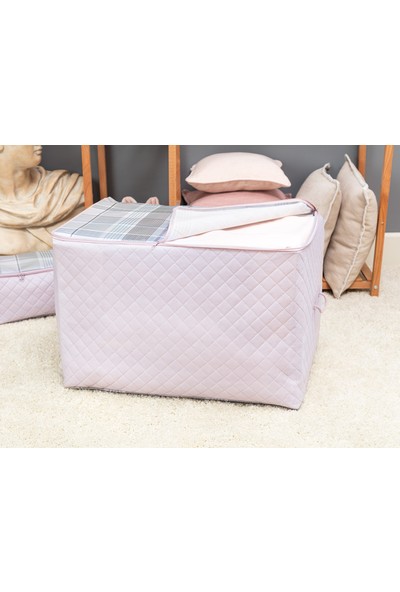 Madame Coco Luisa Kapitoneli Baskılı Hurç - Pudra