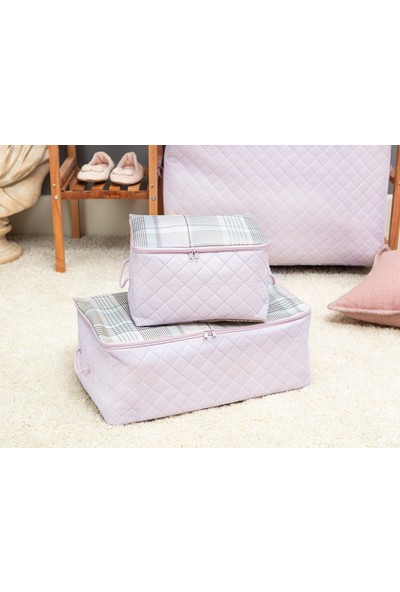 Madame Coco Luisa Kapitoneli Baskılı Hurç - Pudra