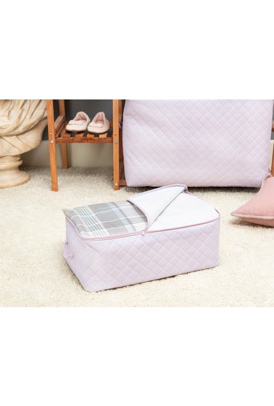 Madame Coco Luisa Kapitoneli Baskılı Hurç - Pudra