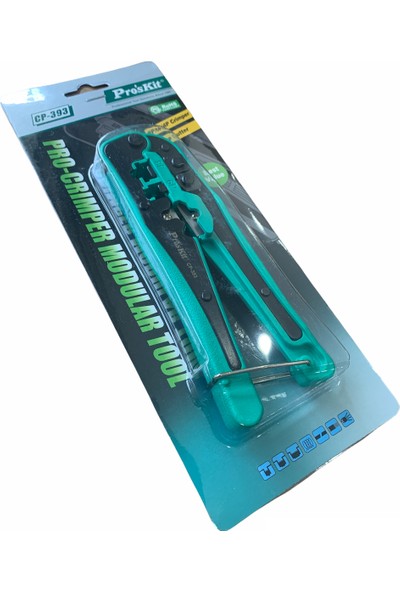 Ata Elektronik Proskit CP-393 Kablo Sıkma Pensesi Rj-45 / Rj-11 / Rj-12 / Rj-22 Cat5 Cat6 Kablo Pensesi 8p/6p/4p Crimper