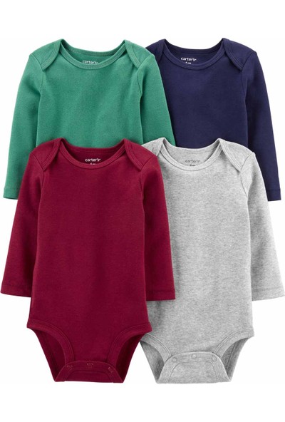 Carter's Layette Erkek Bebek 4'lü Body 1M103110 Carter's Layette Erkek Bebek 4'lü Body 1M103110