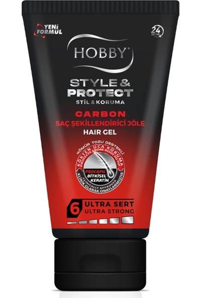 Hobby Style Hobby Carbon Tüp Jöle 150 ml Kategori Saç Jölesi Hobby Style Hobby Carbon Tüp Jöle 150 ml Kategori Saç Jölesi