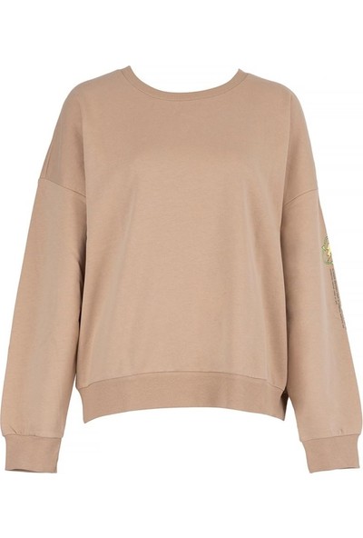 Only Kadın Sweat Organic O-Neck Only Kadın Sweat Organic O-Neck