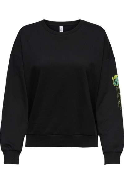 Only Kadın Sweat Organic O-Neck Only Kadın Sweat Organic O-Neck
