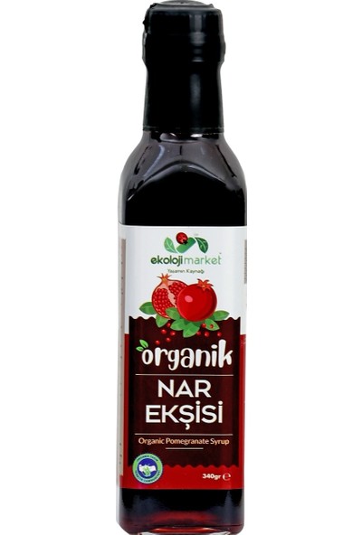 Ekoloji Market Organik Nar Ekşisi 340 gr