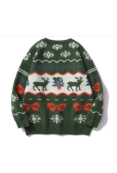 Chance Petcastle Yılbaşı Kazağı Kadın Yuvarlak Yaka Kazak-Kırmızı (Yurt Dışından) Chance Petcastle Yılbaşı Kazağı Kadın Yuvarlak Yaka Kazak-Kırmızı (Yurt Dışından)