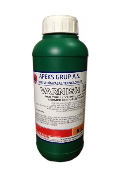 Apeks Varnısh Remover Oto Kaporta Vernik Sökücü 1 Litre Apeks Varnısh Remover Oto Kaporta Vernik Sökücü 1 Litre