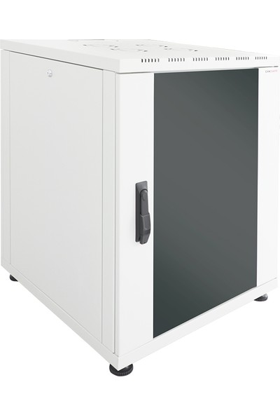 Canovate 16U 600X600MM 19'' Dikili Tip Network Rack Kabinet Gri