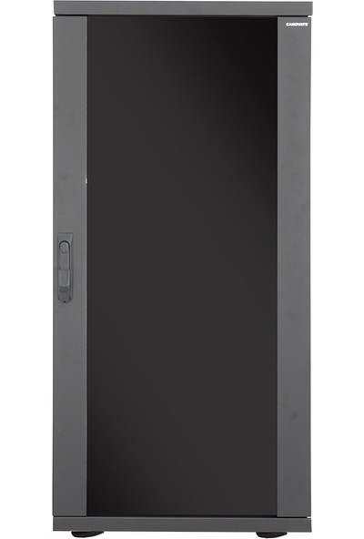 Canovate 26U 600X600MM 19'' Dikili Tip Network Rack Kabinet Siyah