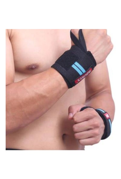 Aolikes Crossfit Fitness Spor Bileklik Mavi Siyah