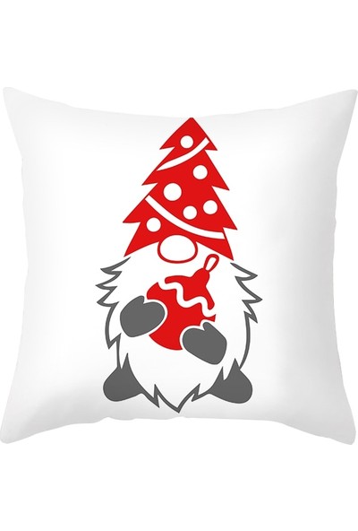 Bdz Mall Noel Gnome Yastık Kılıfı (Yurt Dışından)
