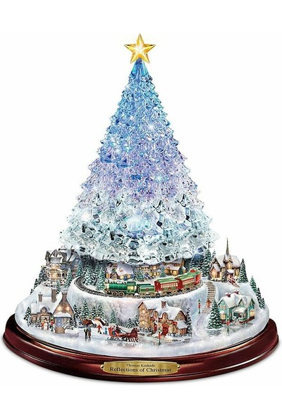 Bdz Mall Merry Christmas Çıkartmalar Noel Ağacı Kristal (Yurt Dışından)