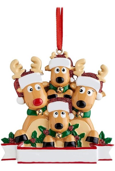 Bdz Mall Kişiselleştirilmiş Noel Ağacı Kolye ve Damla Süsler (Yurt Dışından)