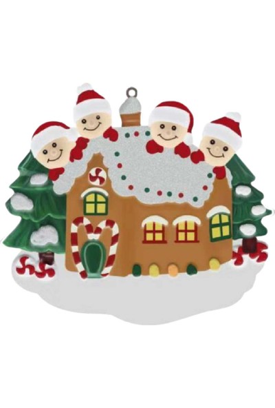 Bdz Mall Kişiselleştirilmiş Aile Noel Noel Ağacı Biblo (Yurt Dışından)