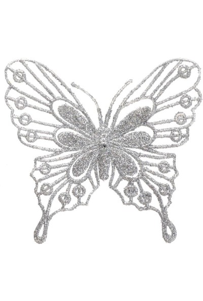 Bdz Mall Noel Kelebekler Xmas Ağacı Süsler Tek (Yurt Dışından)