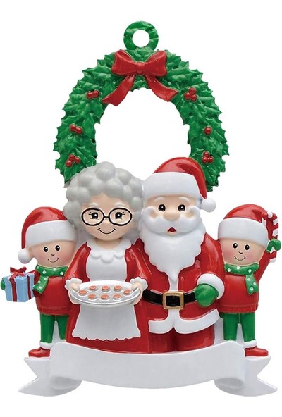 Bdz Mall Nimet Kişiselleştirilmiş Aile Noel Ağacı Süsleme (Yurt Dışından)