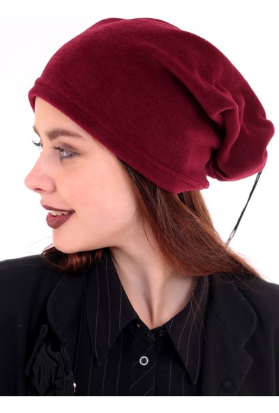 Deafox Bordo Boyunluk Polar Bere