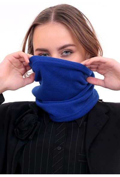 Deafox Saks Mavisi Polar Bere Boyunluk