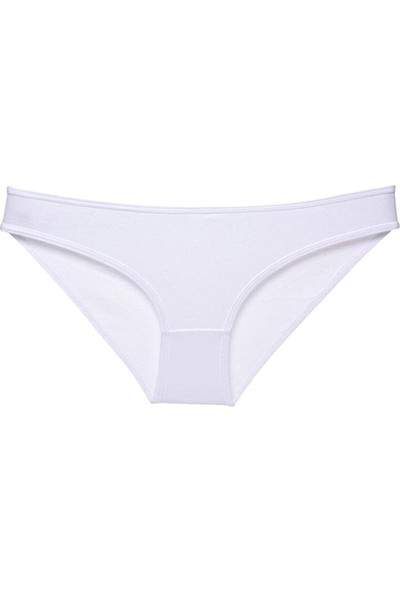 Lufi Giyim Beyaz Kadın Külot Likralı Lufi Giyim Beyaz Kadın Külot Likralı