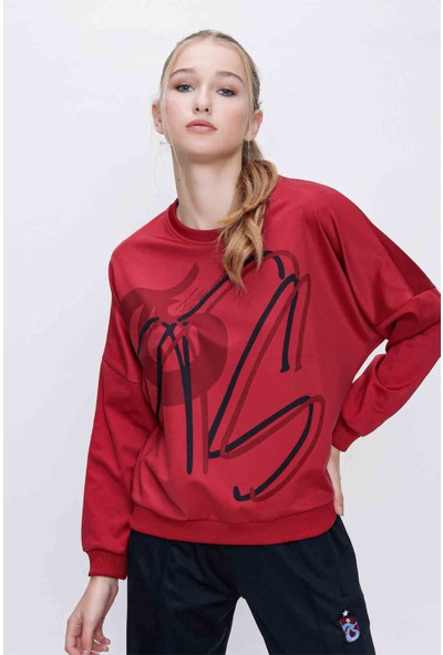 Trabzonspor Sweat Ön Iç Logo ve Ts Baskılı