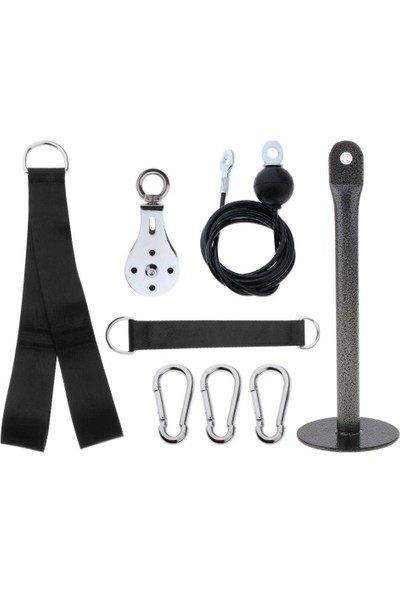 Homyl Kasnak Kablo Sistemi Dıy Eki Egzersiz Spor Salonu Yükleme Pin Kaldırma Triceps Kayış (Yurt Dışından) Homyl Kasnak Kablo Sistemi Dıy Eki Egzersiz Spor Salonu Yükleme Pin Kaldırma Triceps Kayış (Yurt Dışından)