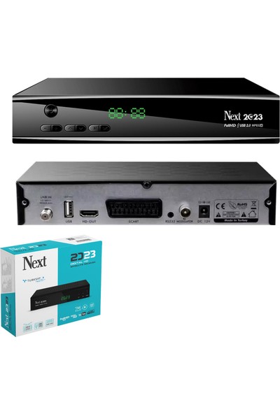 Next Uydu Alıcı Kasalı Full Hd Scart+Hdmı+Rf Wifi Youtube Next 2023 Next Uydu Alıcı Kasalı Full Hd Scart+Hdmı+Rf Wifi Youtube Next 2023