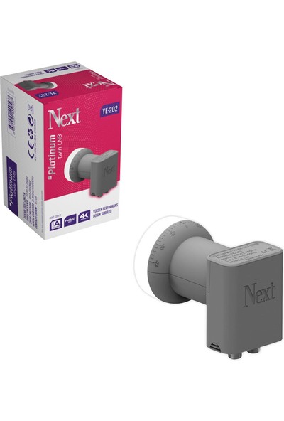 Next Lnb Ikili Platınum 0.1db 3D 4K Next YE-202