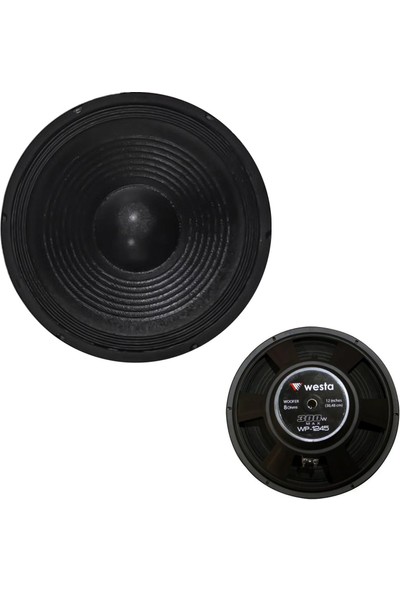 Westa Hoparlör Kağıt 30CM 300W 1 Adet Westa WP-1245