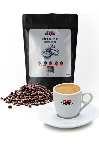 Rawshots Türk Kahvesi 100 gr