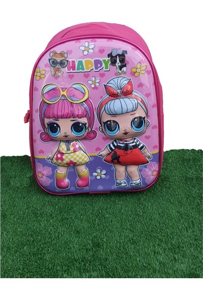 Kız Çocuk Anaokulu Kreş Orta Boy Sırt Çantası Pembe Renk Kız Çocuk Anaokulu Kreş Orta Boy Sırt Çantası Pembe Renk