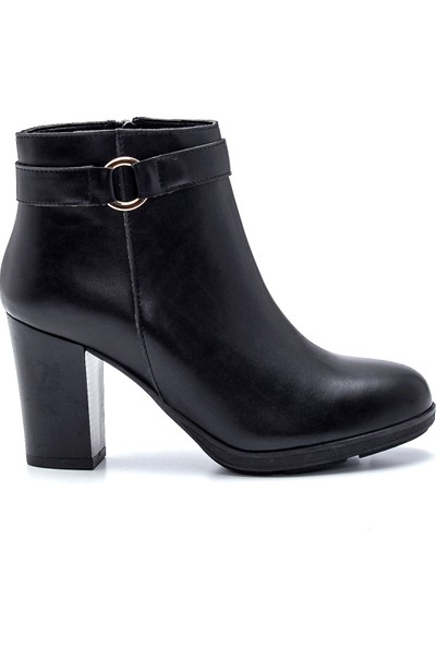 Derimod Kadın Tokalı Topuklu Bot