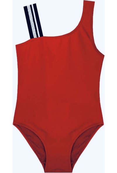 Deep Beach Kırmızı Kız Çocuk Mayo