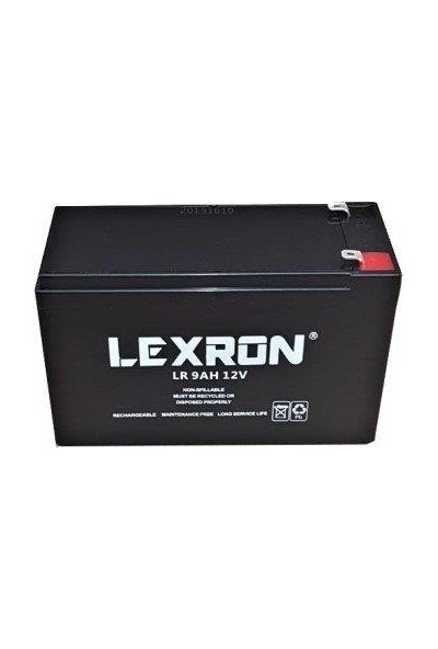 Lexron 12 Volt 9 Ah Amper Kuru Tip Akü Lexron 12 Volt 9 Ah Amper Kuru Tip Akü
