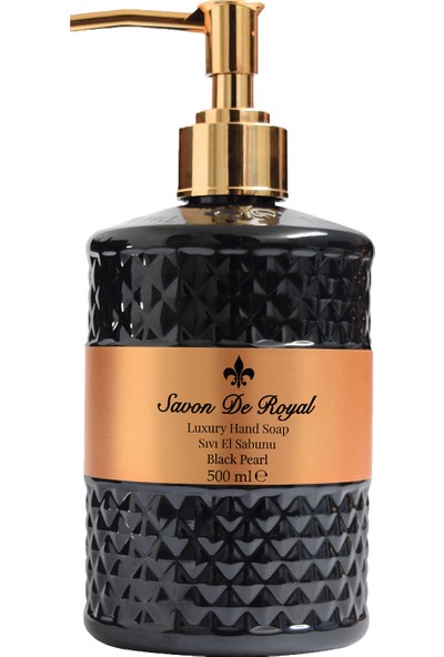 Savon De Royal Luxury Vegan Sıvı Sabun Black Pearl 500 ml