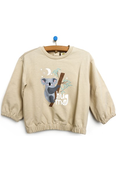 Hello Baby Arkadaşım Dünya Organik Sweatshirt