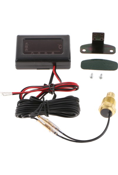 Homyl Araba Dijital Ekran Su Sıcaklığı Sıcaklık Ölçer Metre Sensörü ile 3/8 17MM (Yurt Dışından) Homyl Araba Dijital Ekran Su Sıcaklığı Sıcaklık Ölçer Metre Sensörü ile 3/8 17MM (Yurt Dışından)