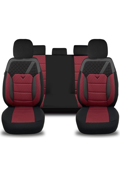Oto Pandami Renault Clio 4 2012 - 2019 Uyumlu Bordo Koltuk Kılıfı KKB530 Oto Pandami Renault Clio 4 2012 - 2019 Uyumlu Bordo Koltuk Kılıfı KKB530