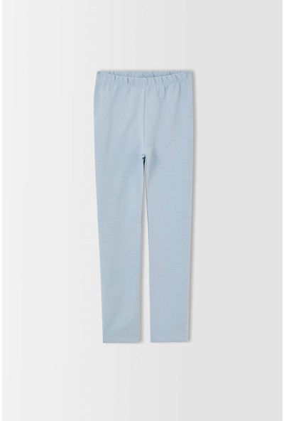 DeFacto Kız Çocuk Basic İçi Yumuşak Tüylü Uzun Tayt U6487A621AU