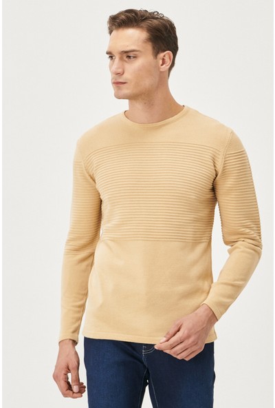 AC&Co / Altınyıldız Classics Standart Fit Tüylenme Yapmayan Bisiklet Yaka Triko Kazak AC&Co / Altınyıldız Classics Standart Fit Tüylenme Yapmayan Bisiklet Yaka Triko Kazak