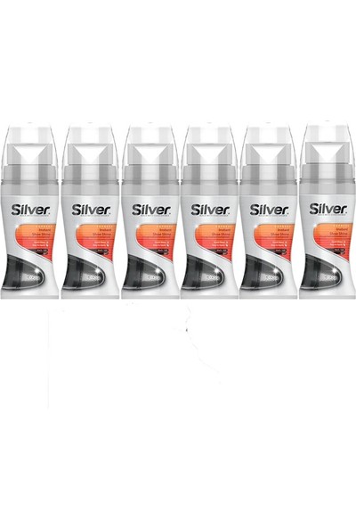 Silver Likit Hazır Kundura Ayakkabı Boyası 30 ml x 6 Adet Silver Likit Hazır Kundura Ayakkabı Boyası 30 ml x 6 Adet