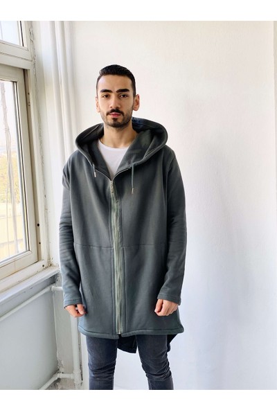 Retrobird Long Sweatshirt Erkek Çağla