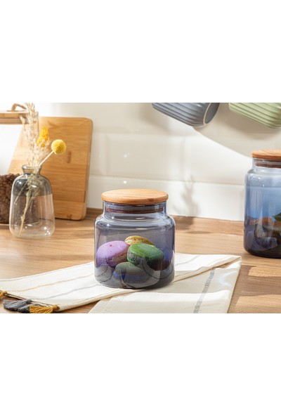 English Home Creative Cam Orta Baharatlık 635 ml Lacivert