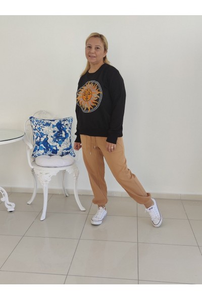 Nyd Butik Büyük Beden Sweat