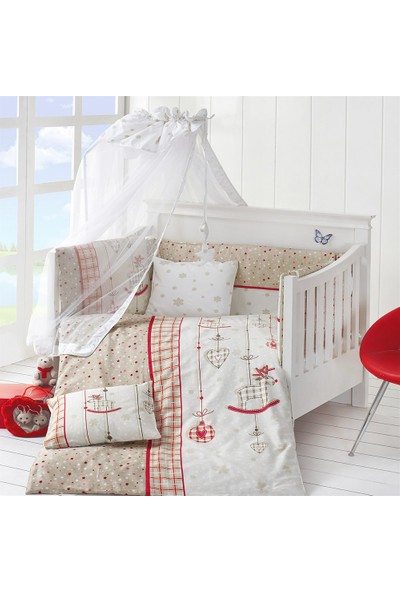 Ages Angels Happy Baby Bebek Full Uyku Seti Palmy Kırmızı Ages Angels Happy Baby Bebek Full Uyku Seti Palmy Kırmızı